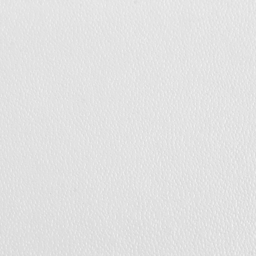 6 x 6 x 2-3/4" White Leather Magnetic Lid Gift Box