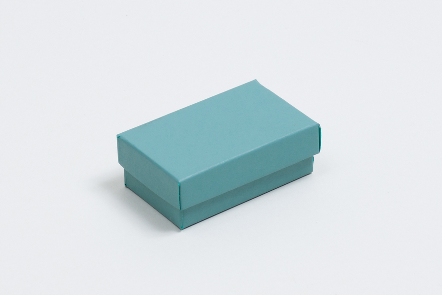 #21 Matte Jade Green Two-Piece Jewelry Boxes