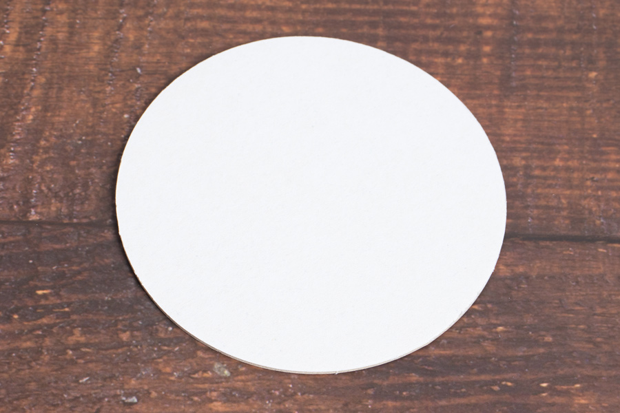 4-Inch Round Pulpboard Drink Coasters – 80 Pt