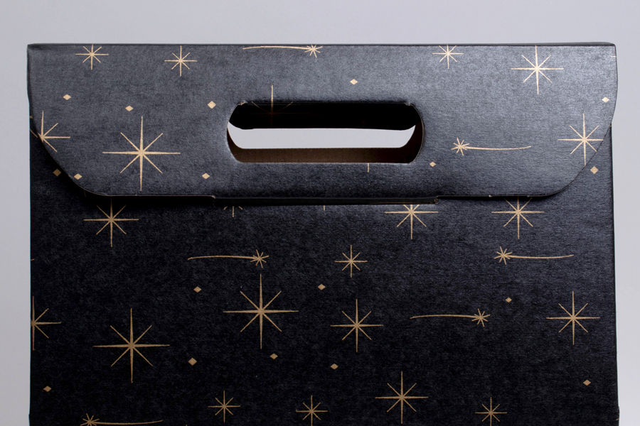 10-5/8 x 3-1/2 x 15" Constellation Wine Bottle Carriers with Windows ...