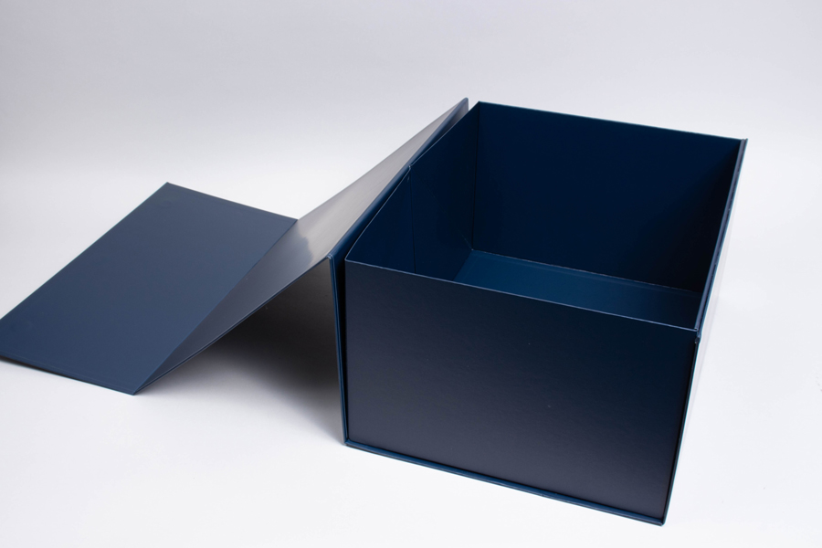 16 x 12 x 8 Matte Navy Magnetic Lid Gift Boxes