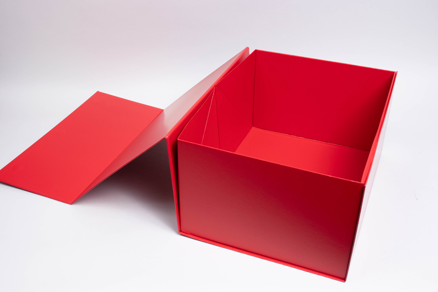 16 x 12 x 8 Matte Red Magnetic Lid Gift Boxes
