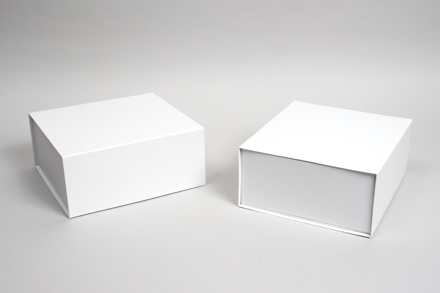 5.86 x 5.29 x 2.52 Small White Vesta Gift Boxes